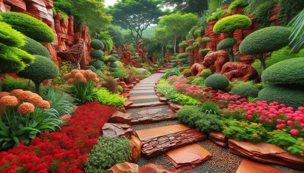 Transforming Your Yard With Red Rock: Tips And Ideas - Lillys Landscape ...
