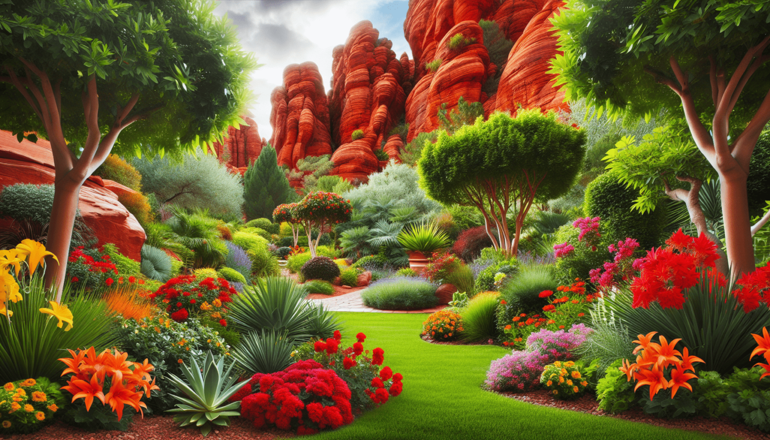 Red Rock Landscaping: Tips For A Vibrant Garden - Lillys Landscape Supply