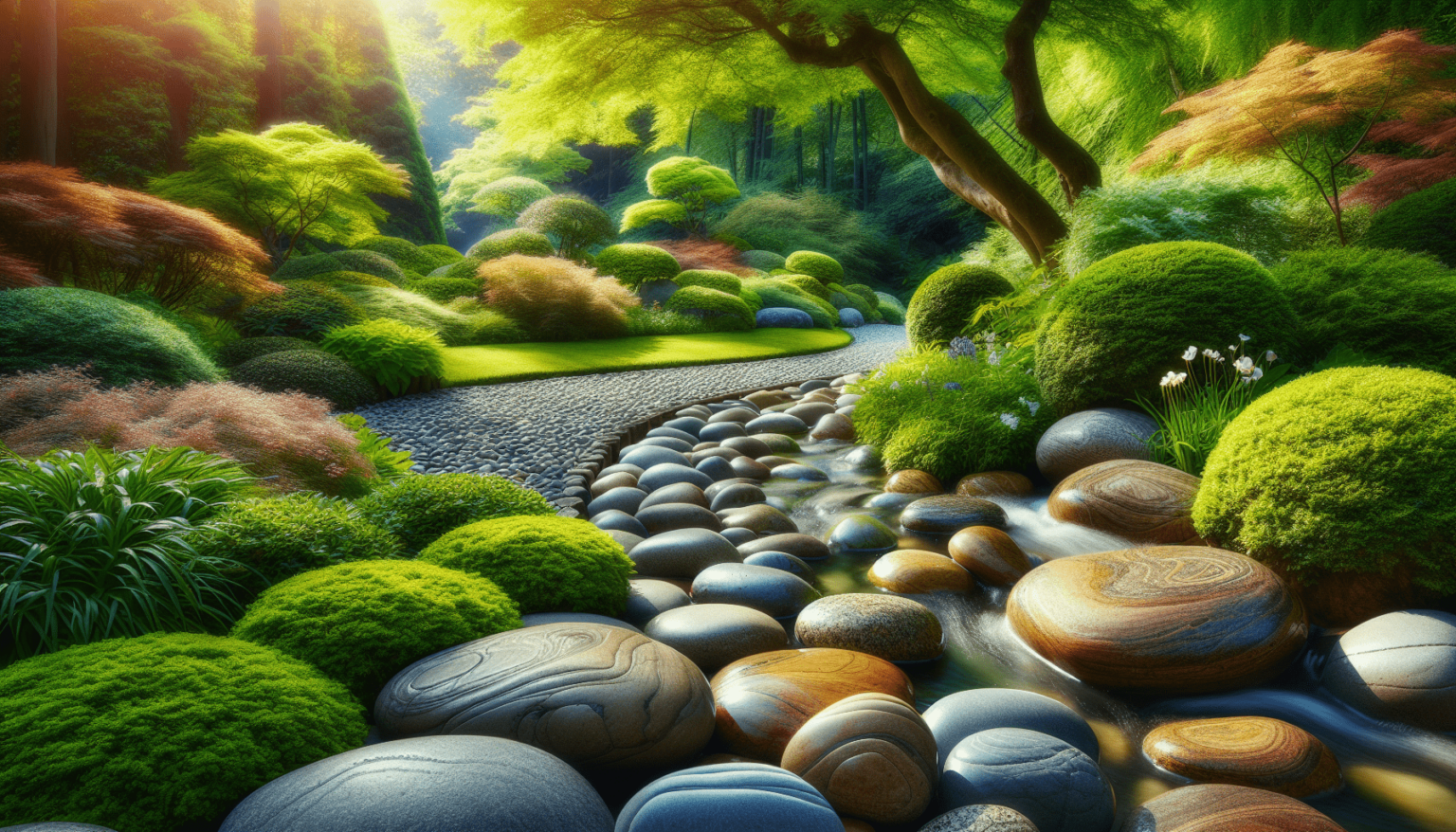 River Rock Landscaping: Adding Texture And Interest - Lillys Landscape ...